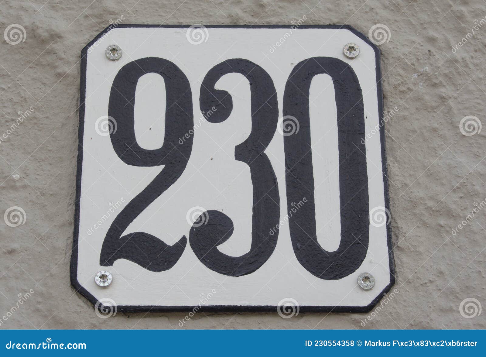 The Two Hundred Thirty -230 Stock Photo - Image of label, design: 230554358