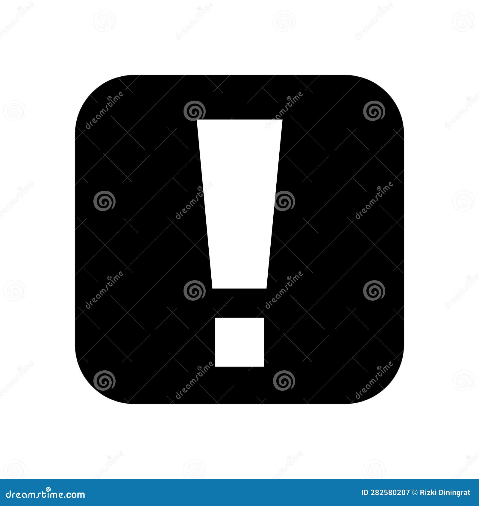 A Sign for a Warning or a Danger Sign or an Exclamation Point Stock ...