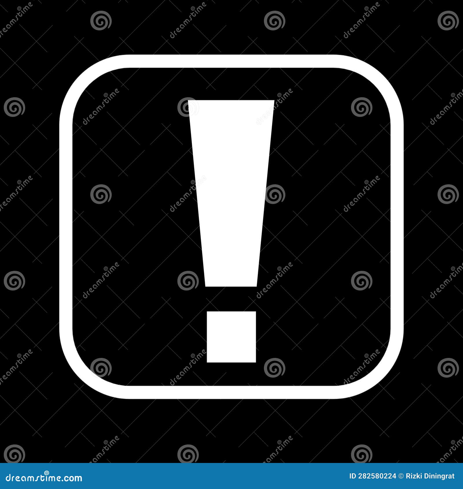 A Sign for a Warning or a Danger Sign or an Exclamation Point Stock ...