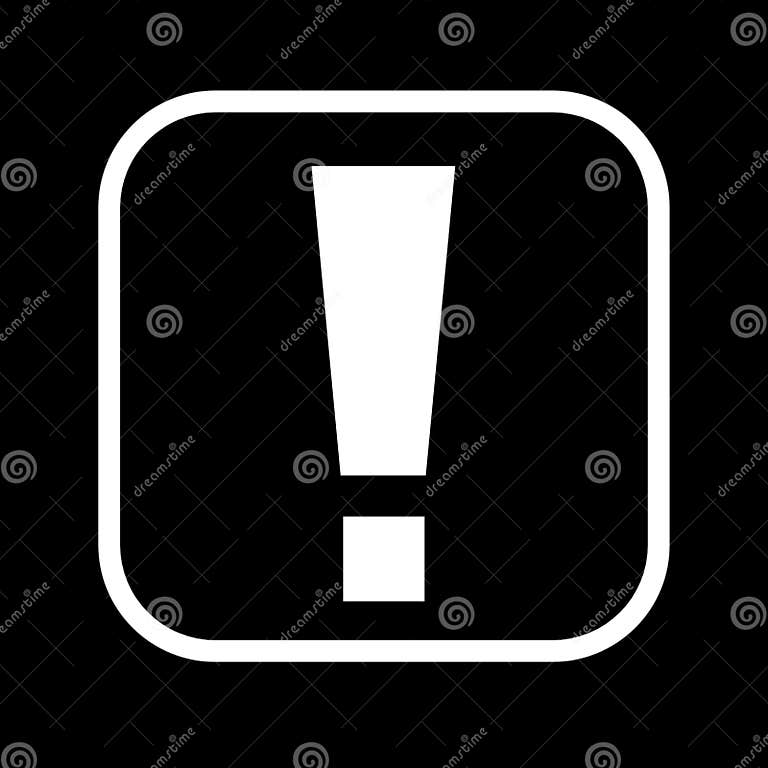 A Sign for a Warning or a Danger Sign or an Exclamation Point Stock ...