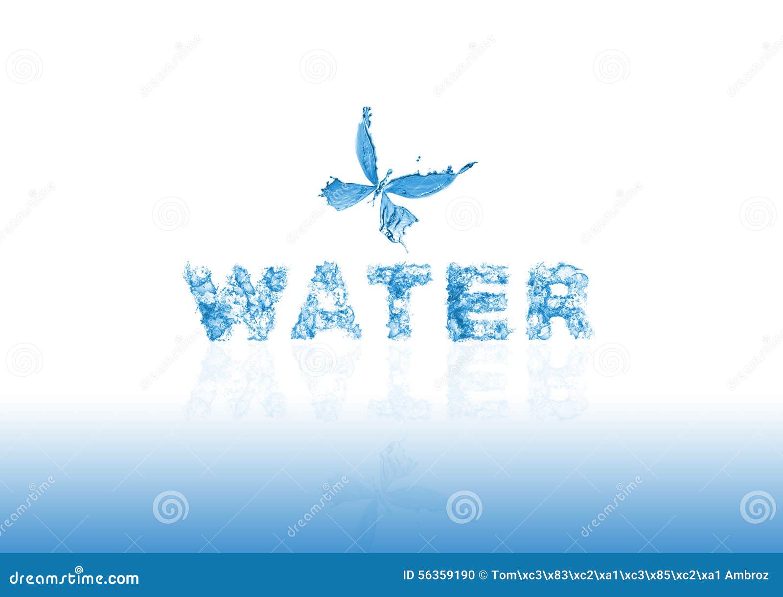 Sign water stock illustration. Illustration of freshness - 56359190