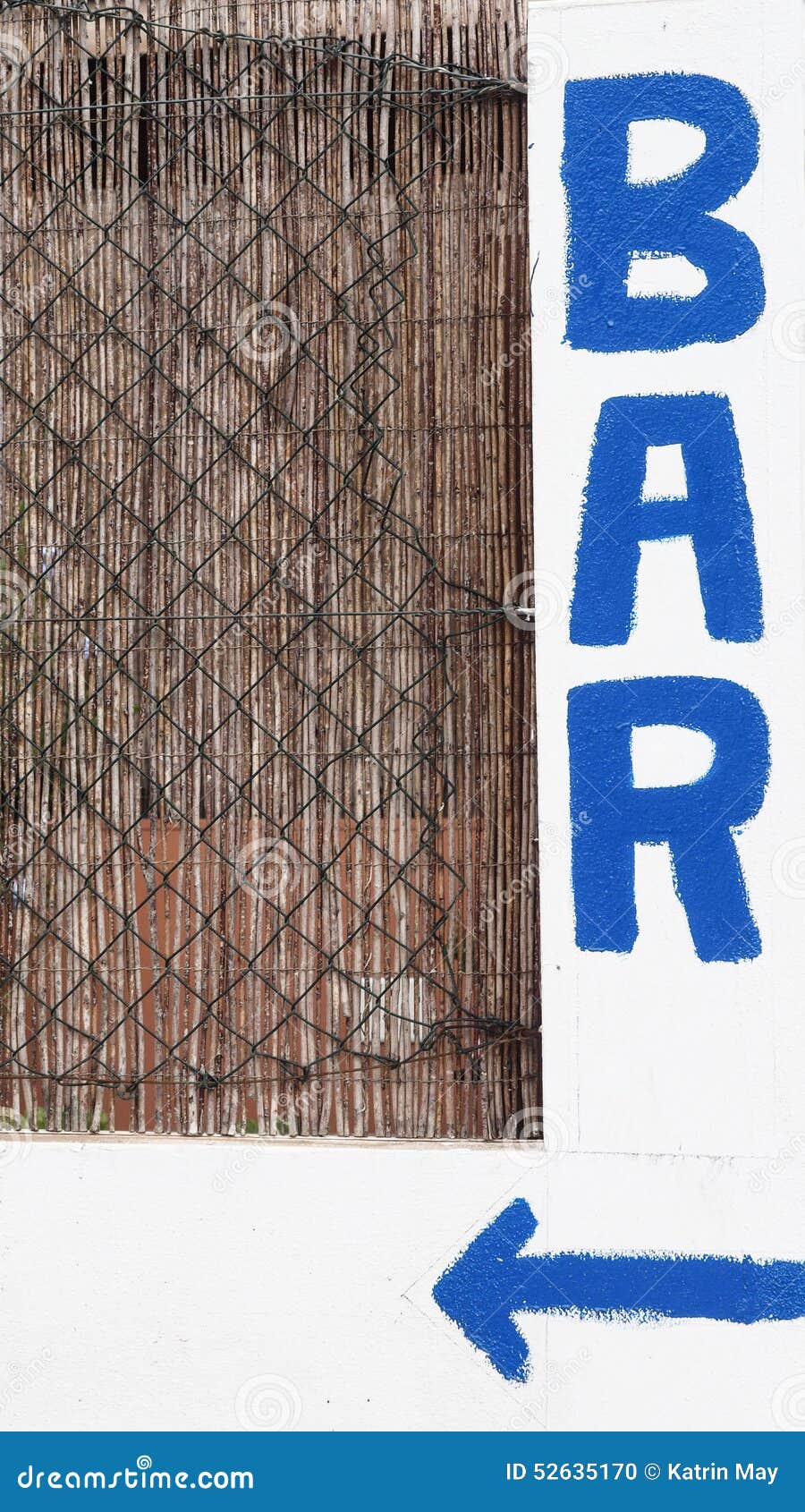 Sign Which Indicates the Way To a Restaurant Stock Photo - Image of ...
