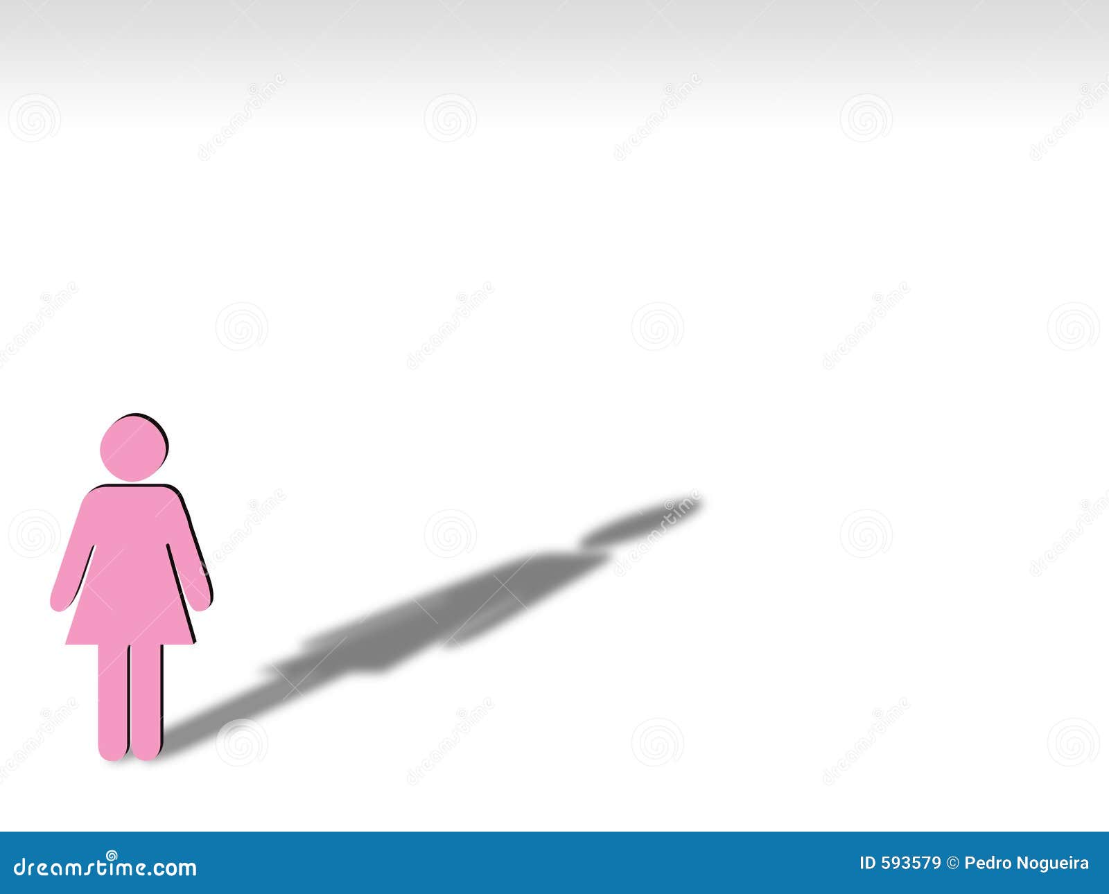 An Sign Of Woman Gender Male Illutrator Stock Photo | CartoonDealer.com ...