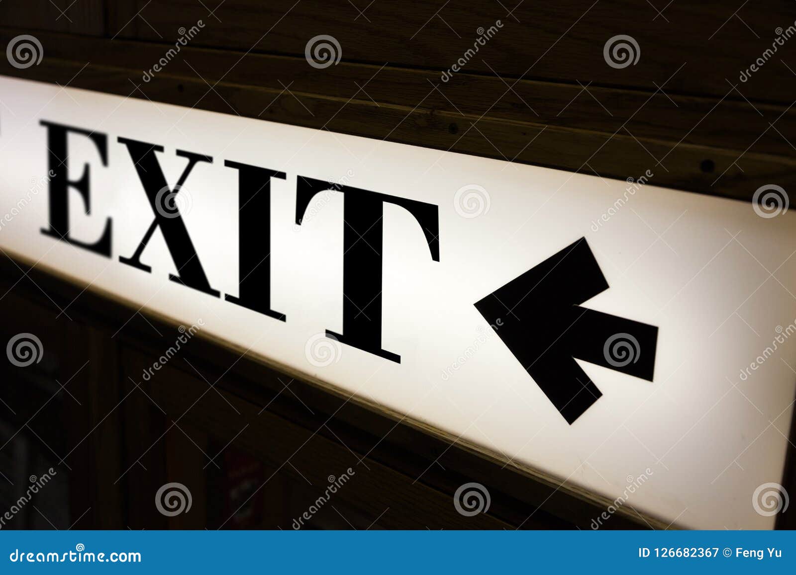 Sign of word exit stock image. Image of design, black - 126682367