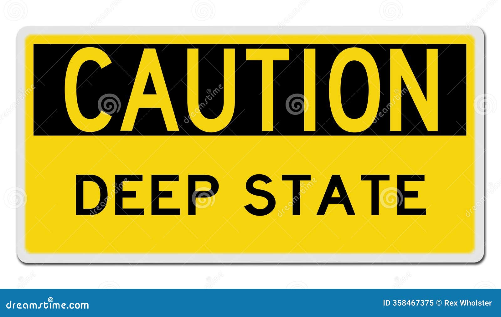 Caution Deep Water Symbol Sign, Vector Illustration, Isolate On White ...