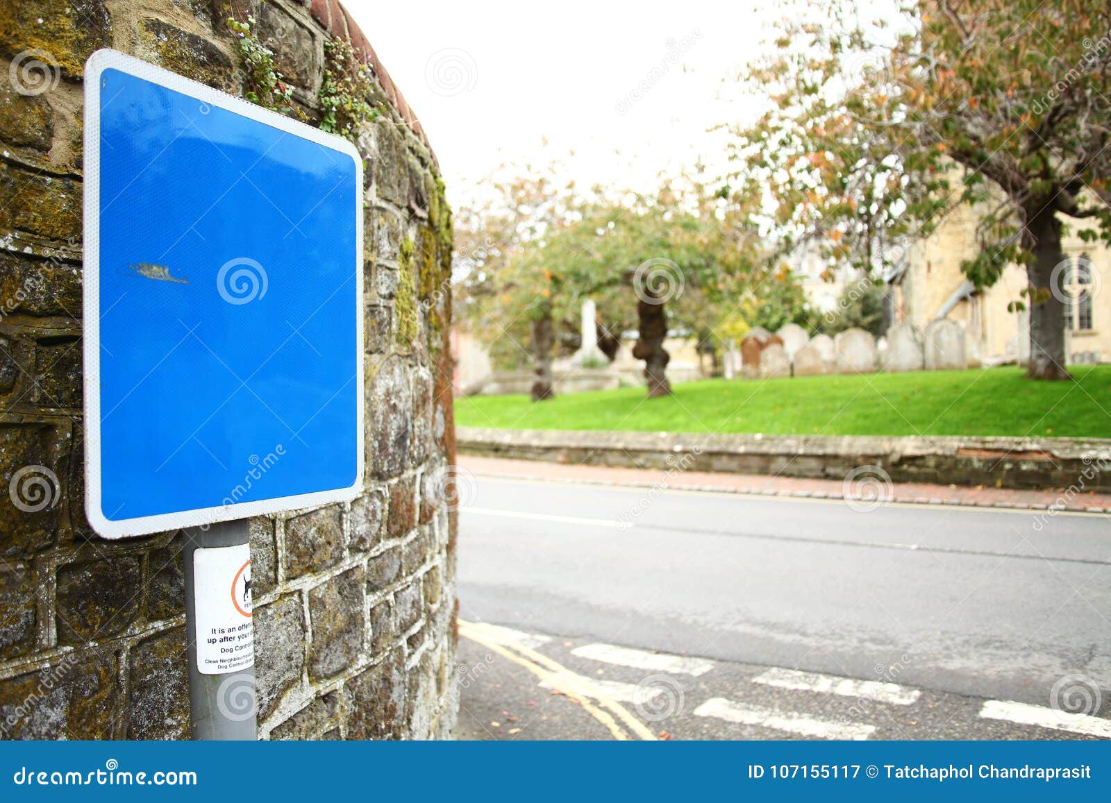 Signage sign scene. stock image. Image of double, square - 107155117