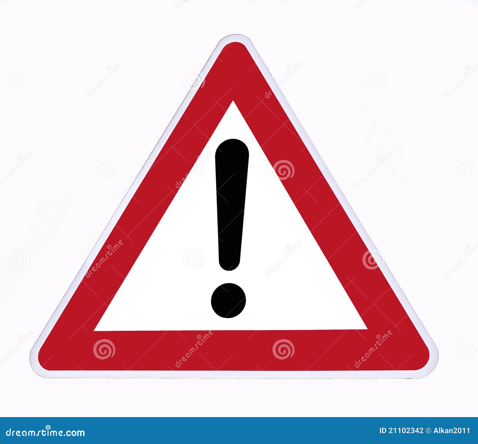 Signal de danger photo stock. Image du avertissement - 21102342