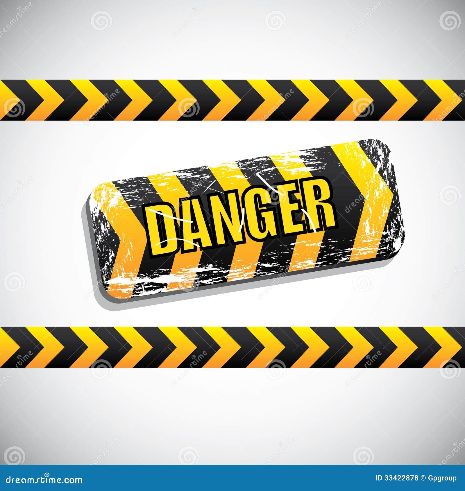 Signal de danger illustration de vecteur. Illustration du graphisme ...