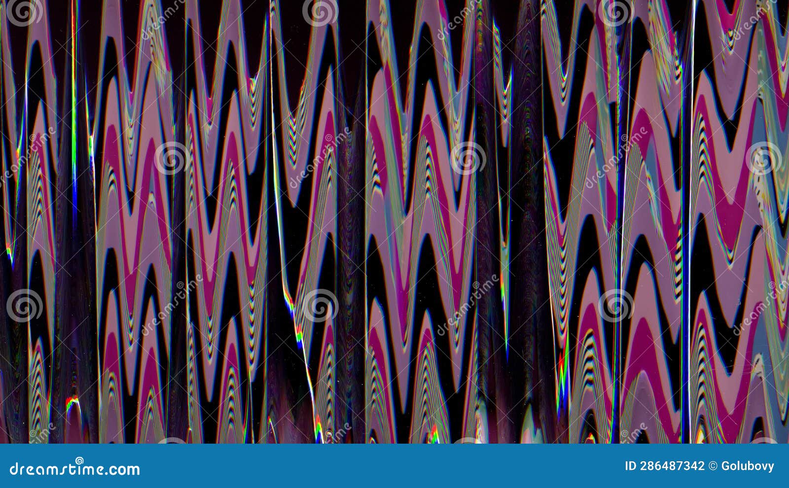 Signal Error Glitch Vhs Distorted Screen Digital Stock Photo - Image of ...