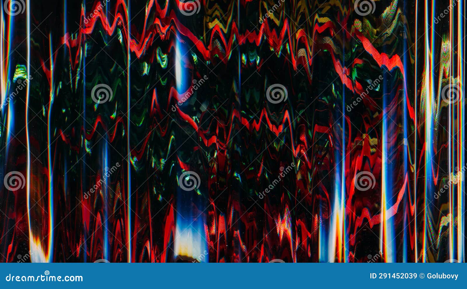 Signal Error Glitch Vhs Distorted Screen Digital Stock Image - Image of ...