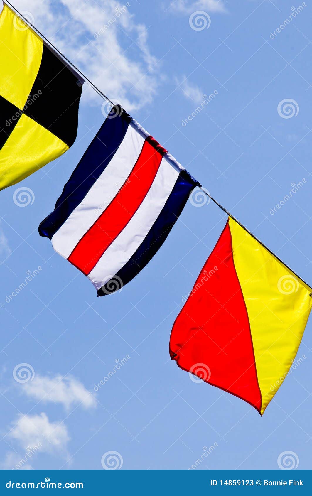 Signal flags stock image. Image of waving, sign, white - 14859123