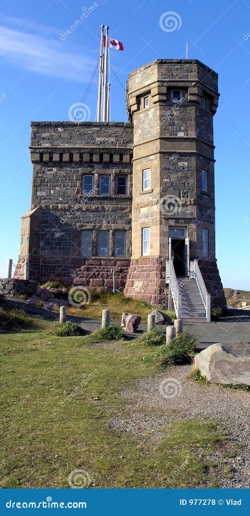 Signal Hill stock photo. Image of newfoundland, tourist - 977278