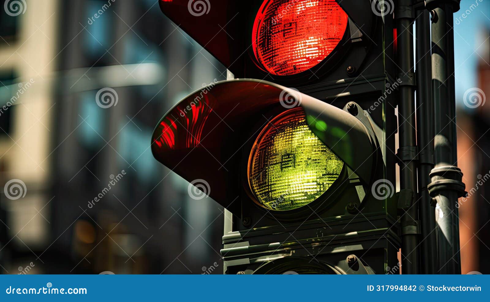 Signal Intersection Stop Light Stock Illustration - Illustration of ...