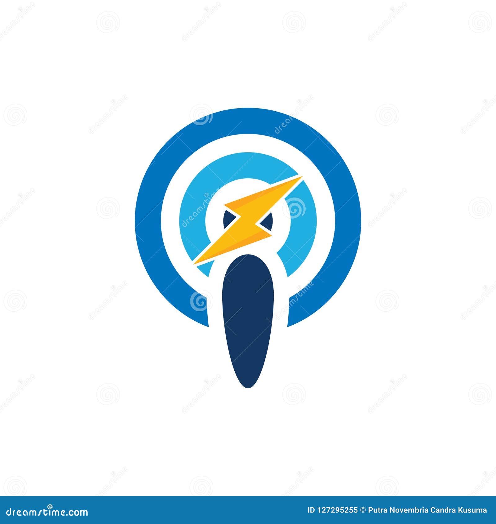 Signal Power Logo Icon Design Stock Vector - Illustration of abstract ...
