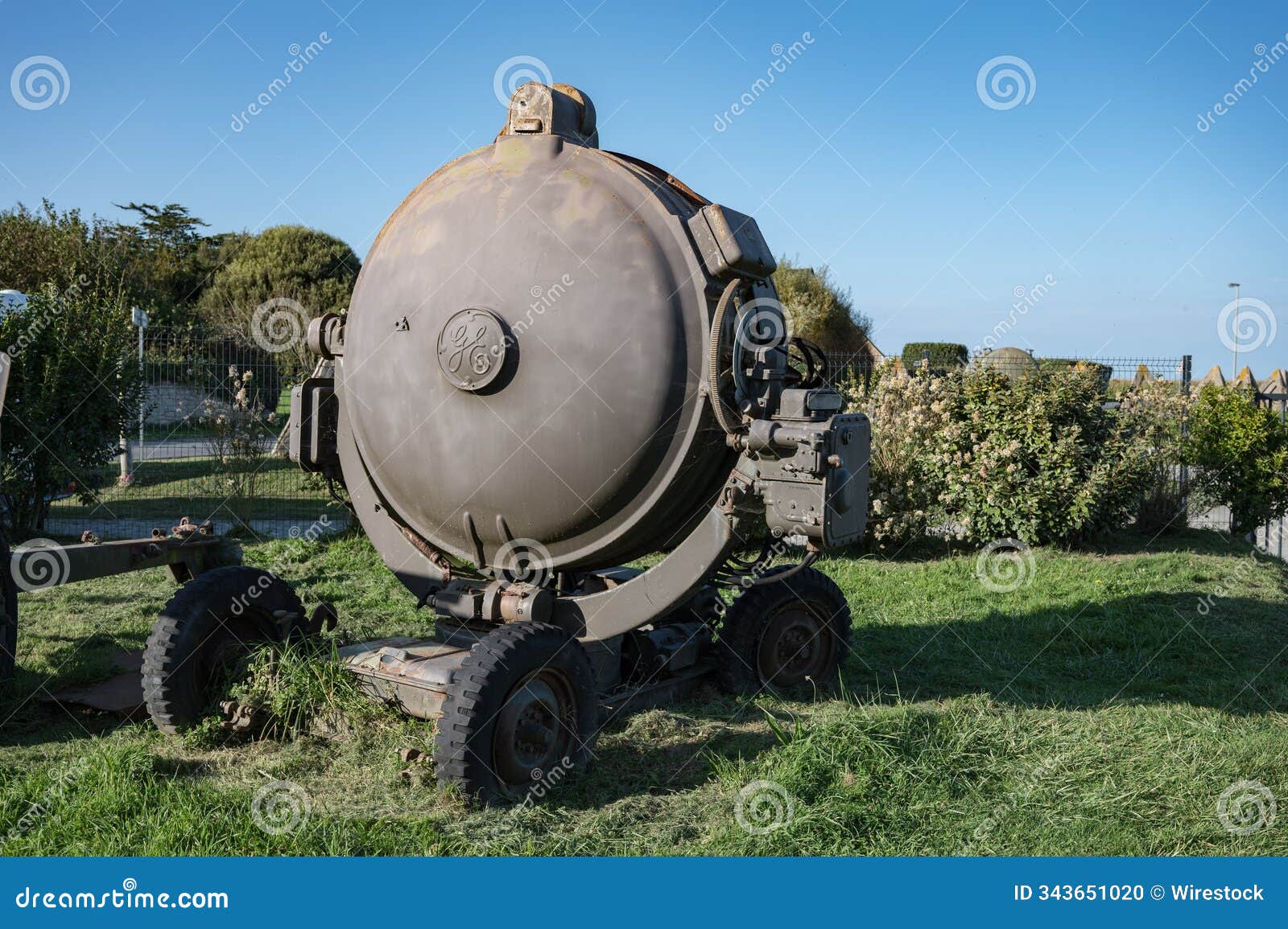 A Signal Reflector, Signal Projector or Also Called Aldis Lamp from the ...