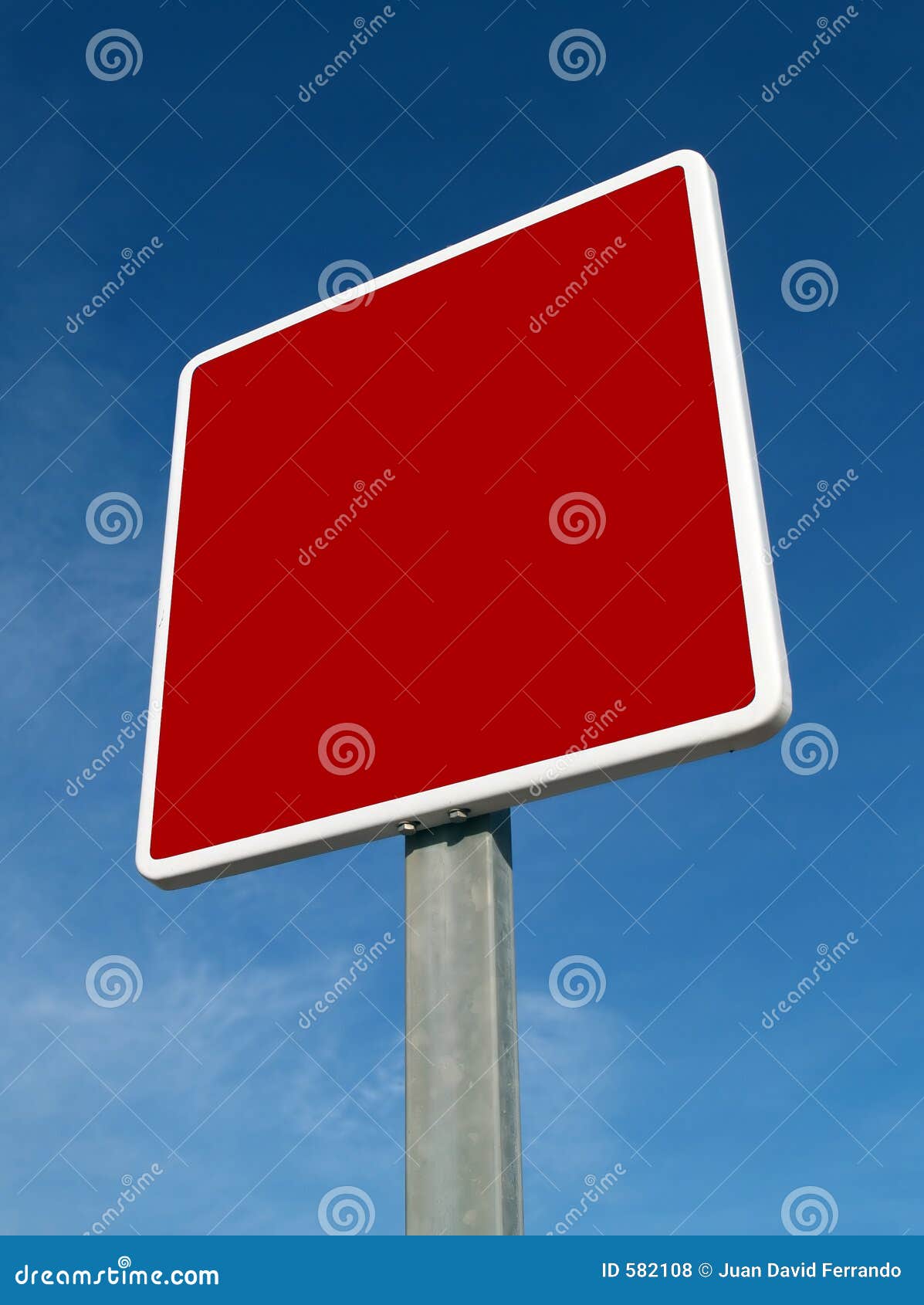 Signal rouge photo stock. Image du extérieur, circulation - 582108