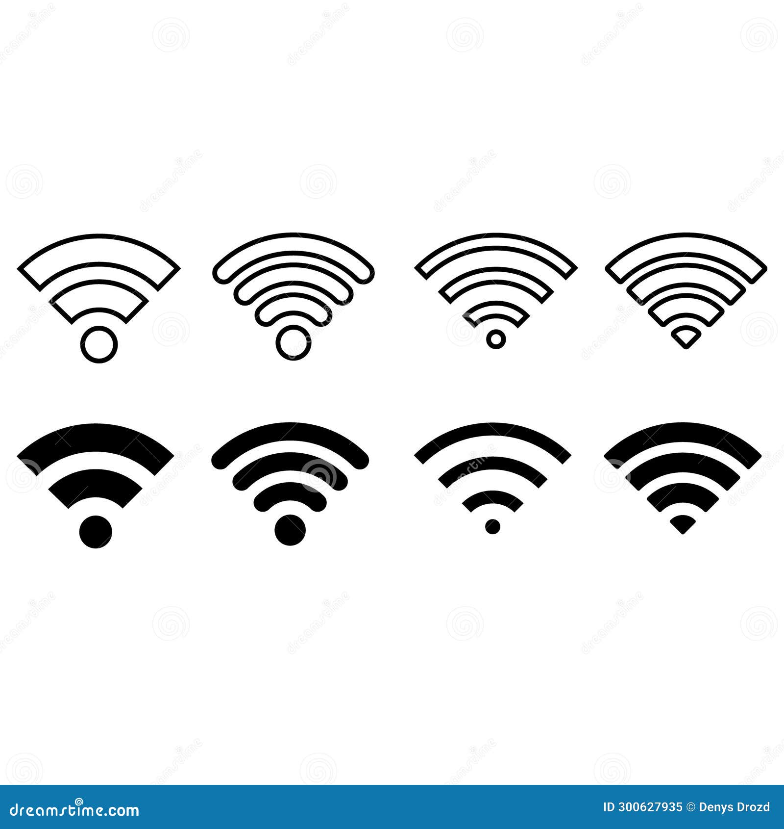 Signal Set Vector Icons. Wifi Illustration Sign Collection. Antenna and ... Signal Set Vector Icons. Wifi Illustration Sign Collection. Antenna and ...