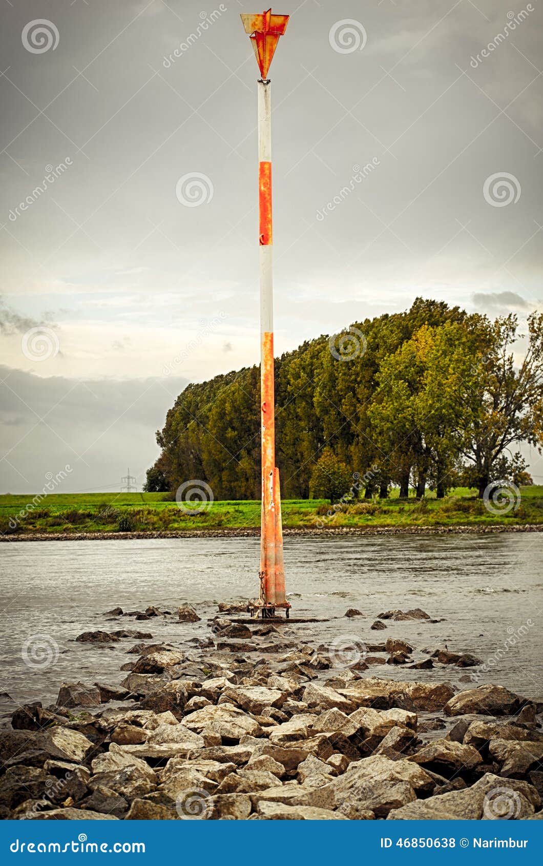 Ship Traffic Control Tower, Copy Space. Weather And Sea Monitoring ...