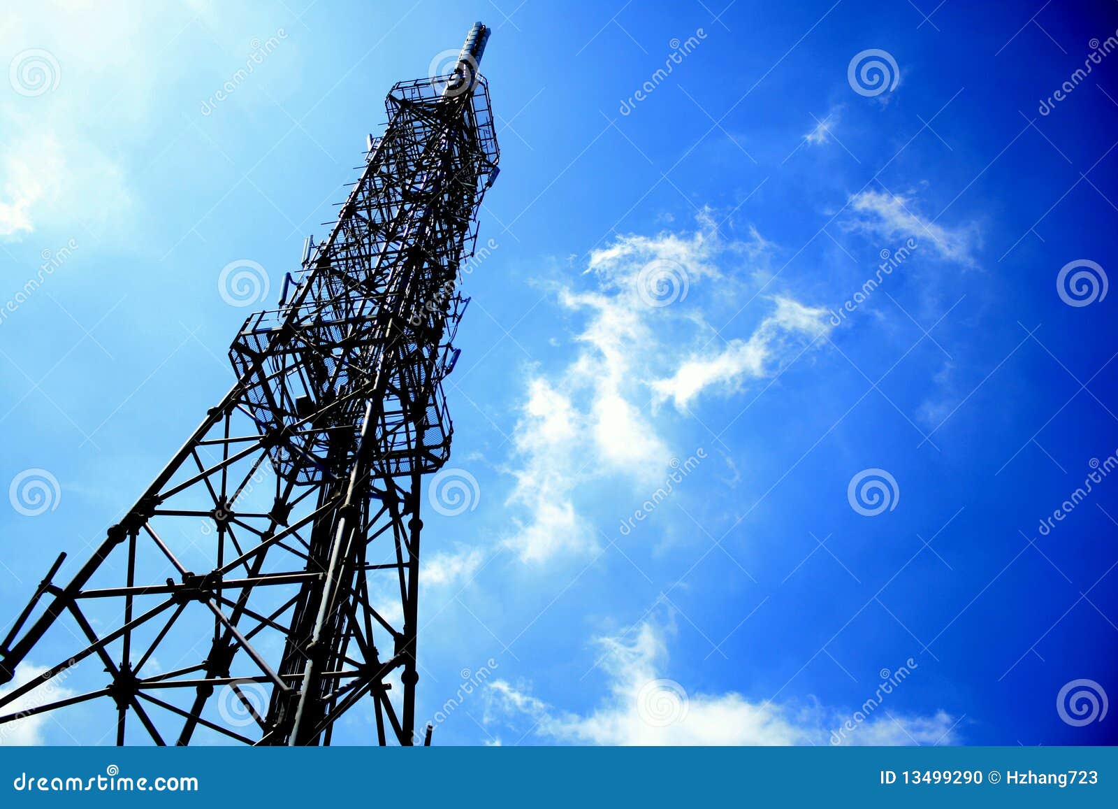 Signal tower stock photo. Image of china, tower, look - 13499290