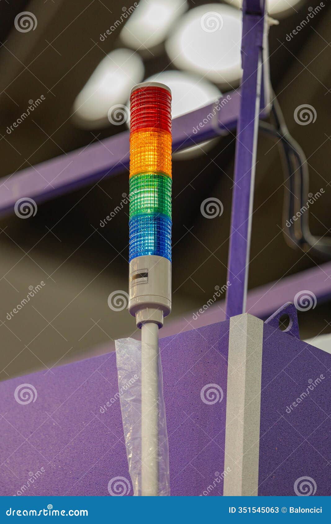 Signal Tower Light stock image. Image of pole, tall - 351545063