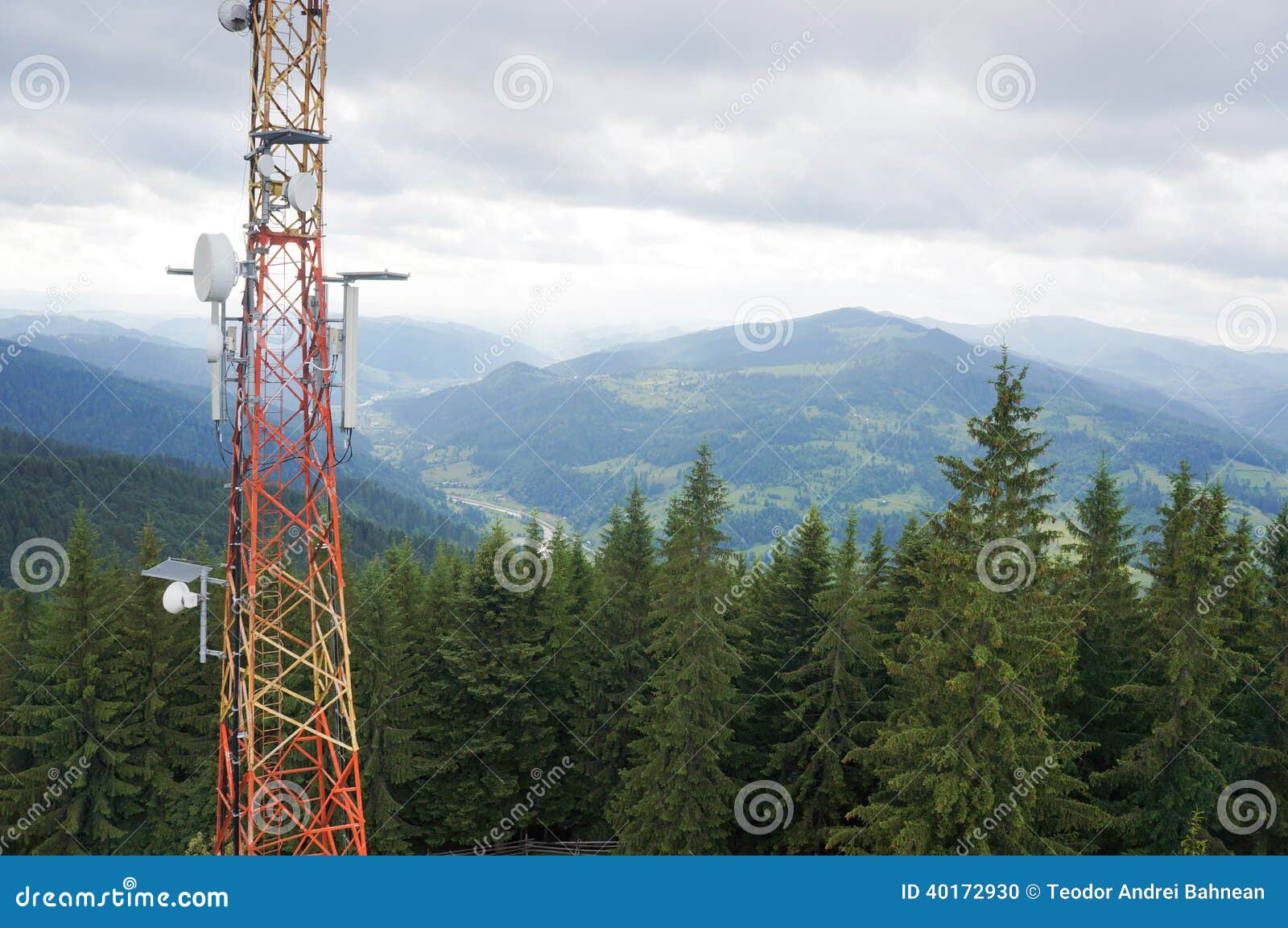 Signal tower stock photo. Image of ether, communicate - 40172930