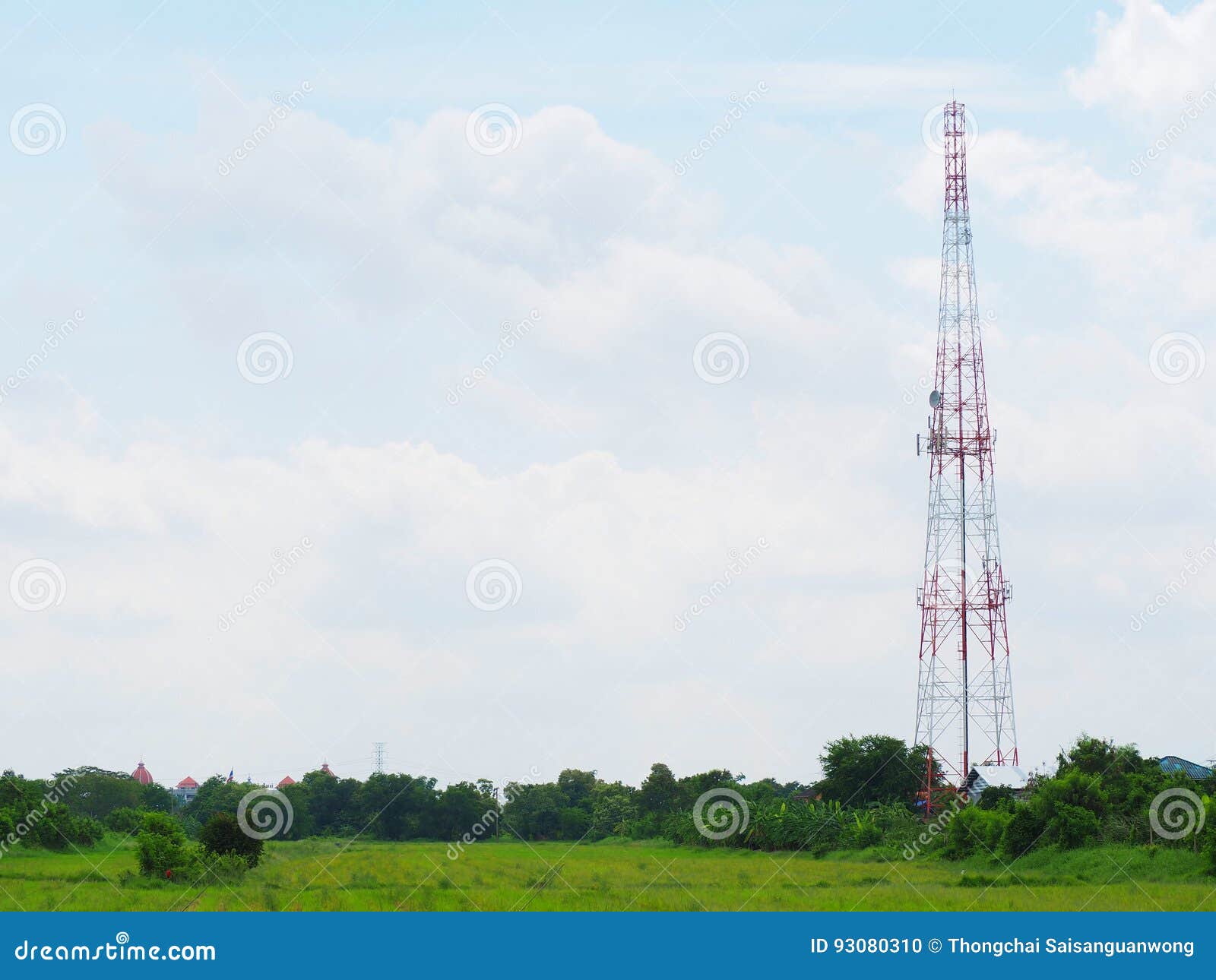 Signal Tower stock photo. Image of data, communication - 93080310