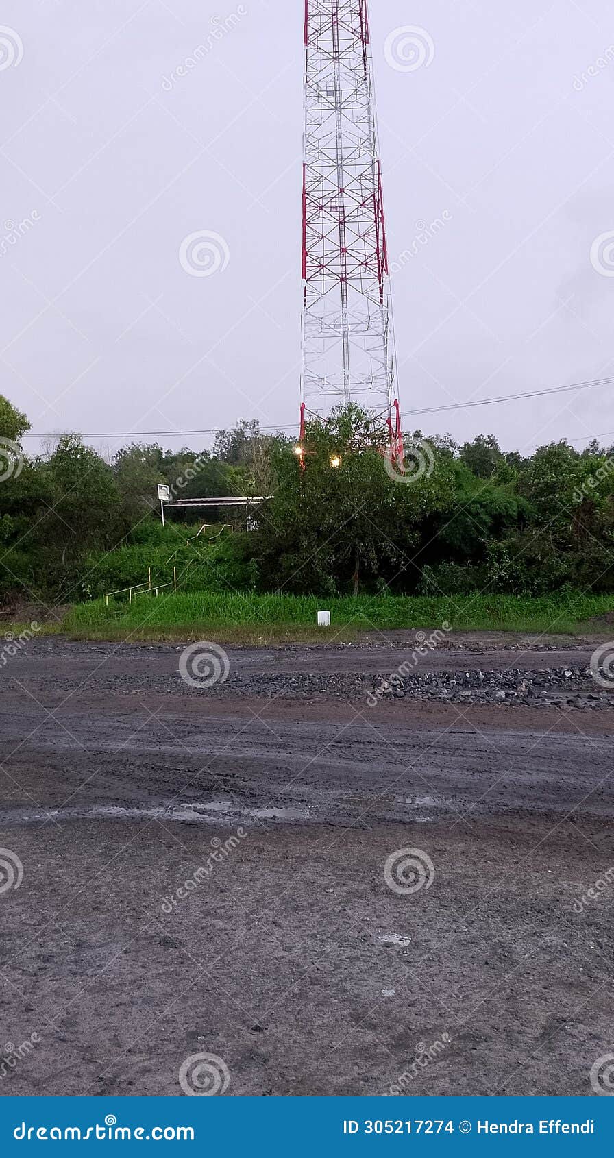 Signal Transmitter Pole Taken from the Bottom Corner Stock Photo ...