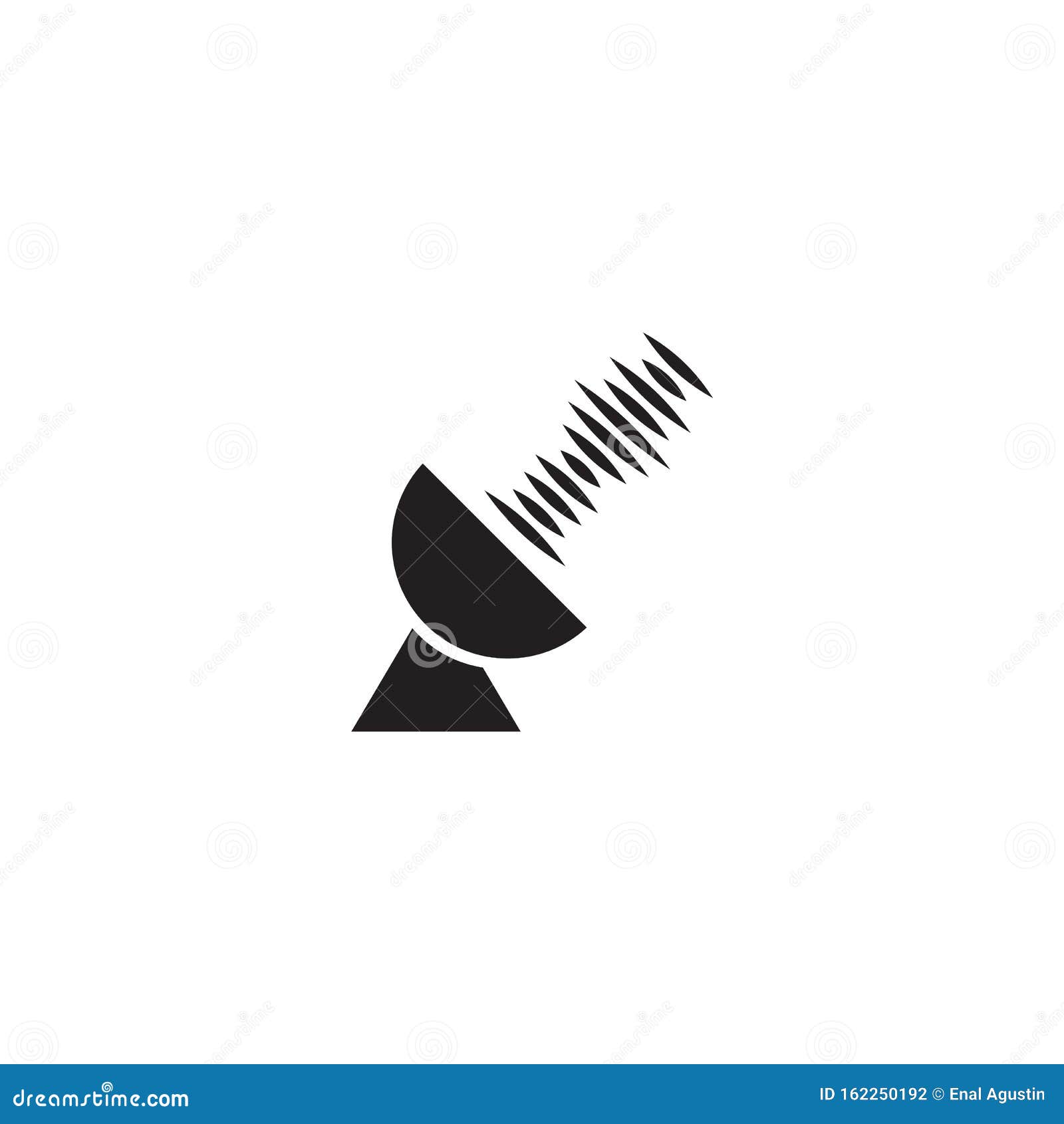 Signal Wave Icon Logo Design Vector Illustration Template Stock Vector ...