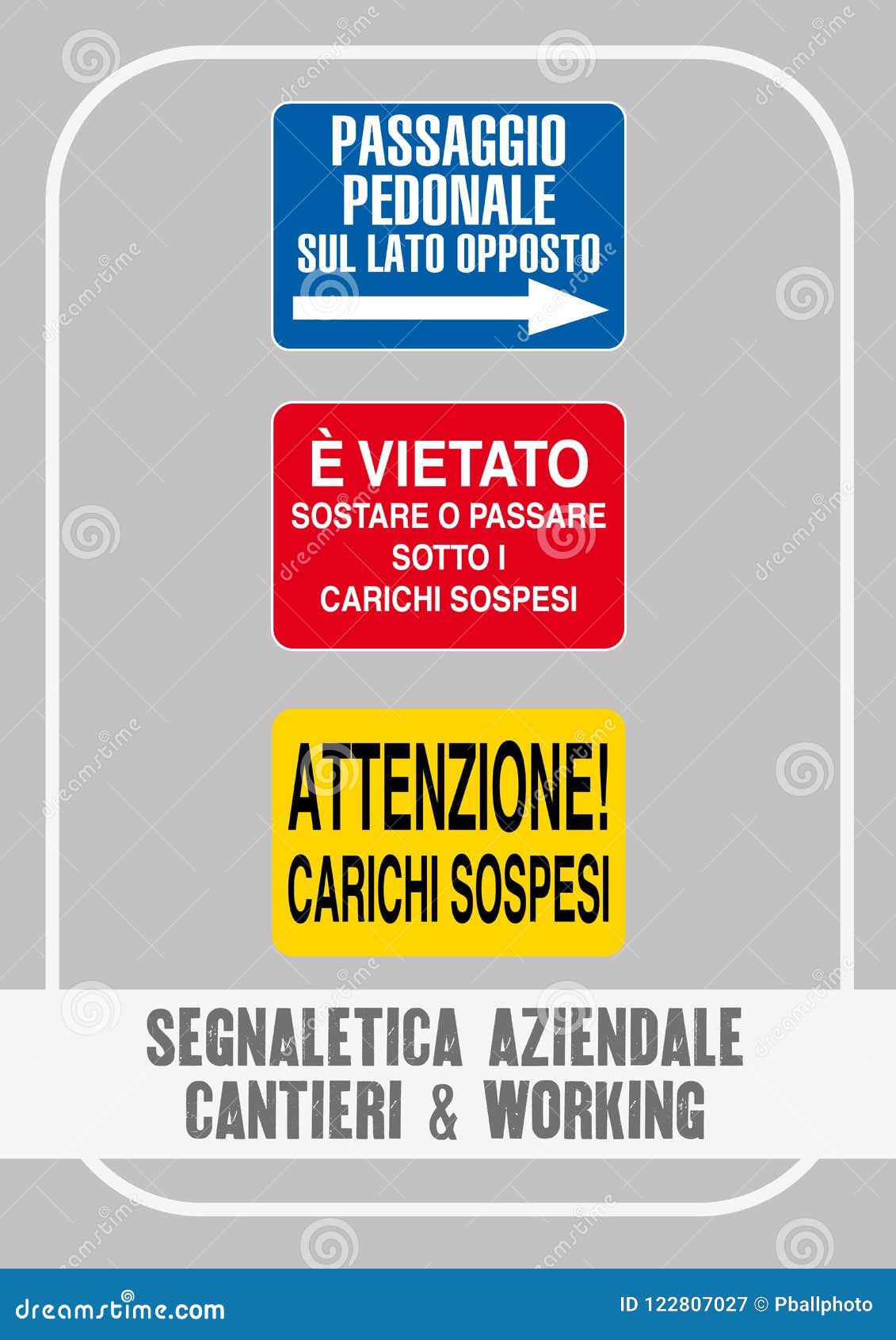 Signal of the Work stock illustration. Illustration of obligation ...