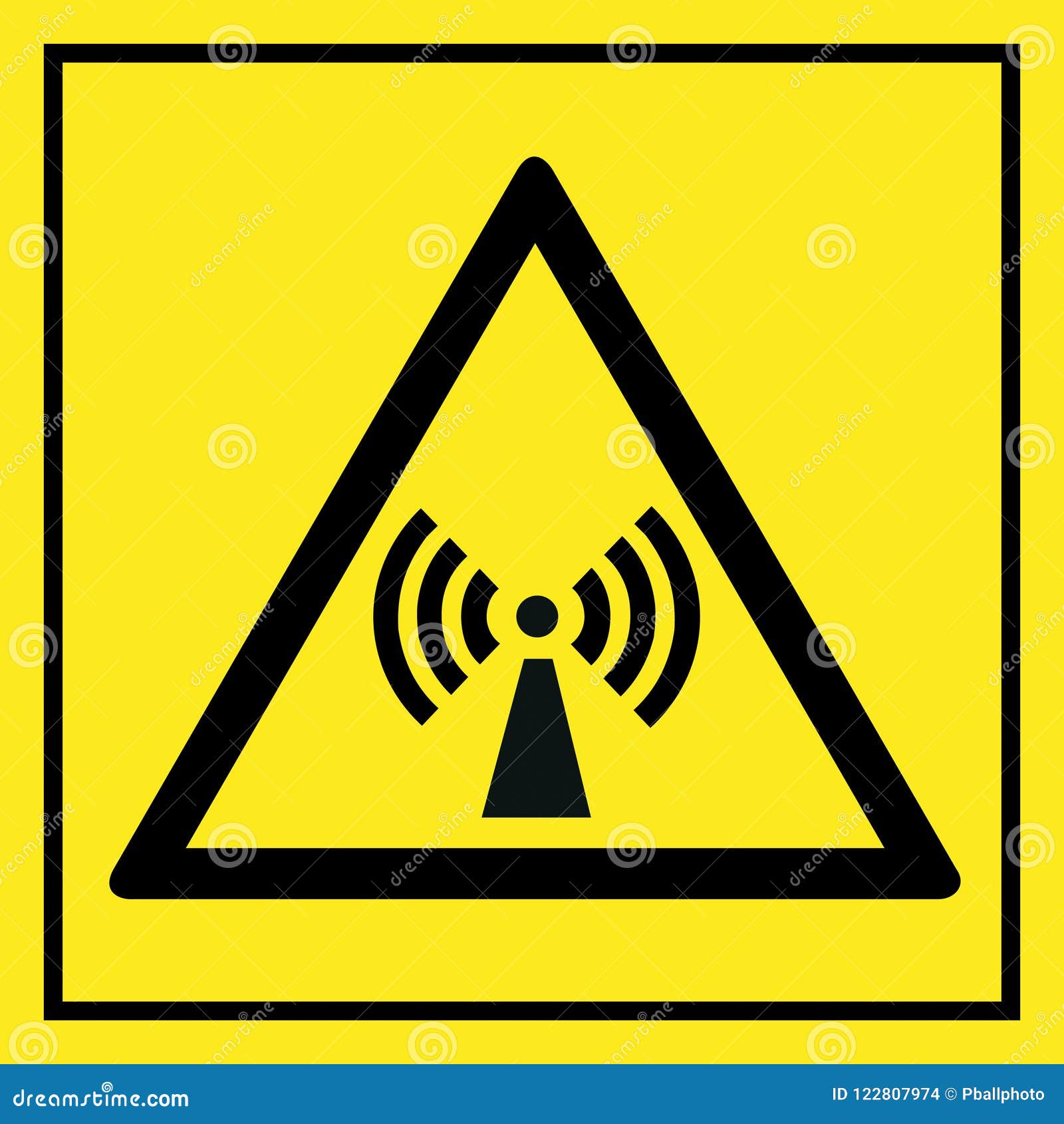 Signal of the Work stock illustration. Illustration of prevention ...