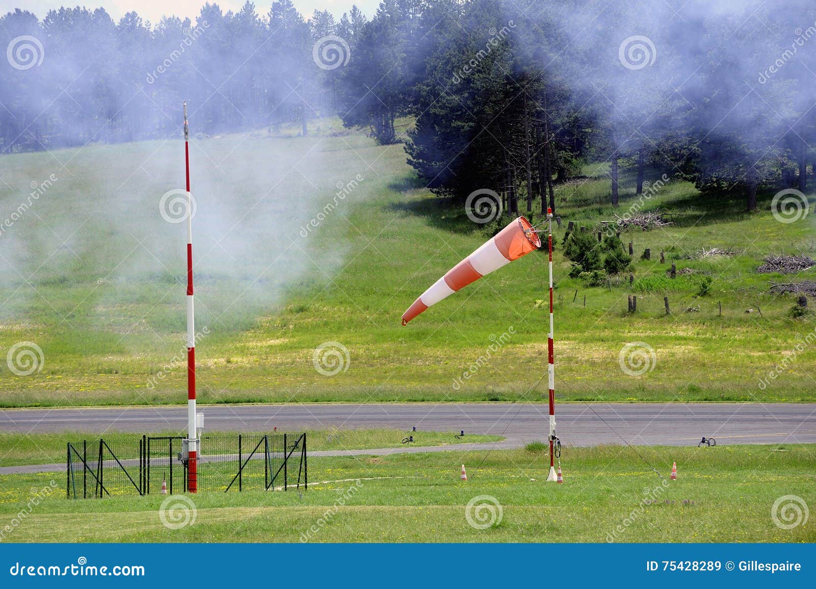Signaling aviation editorial stock image. Image of ground - 75428289