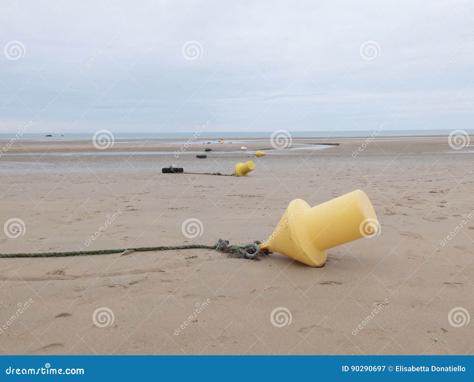 Signaling buoys stock image. Image of buoys, water, help - 90290697