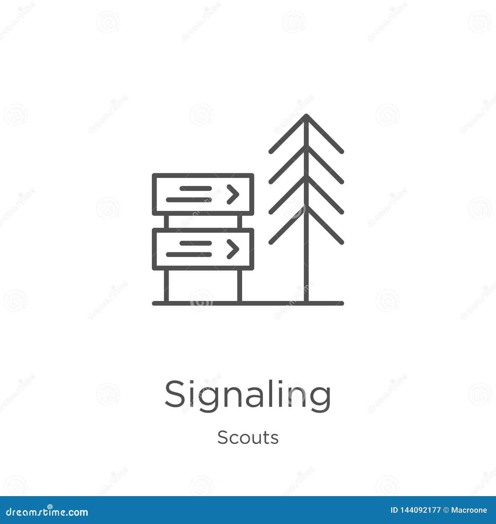 Signaling Outline Vector Icon. Thin Line Black Signaling Icon, Flat ... Signaling Outline Vector Icon. Thin Line Black Signaling Icon, Flat ...