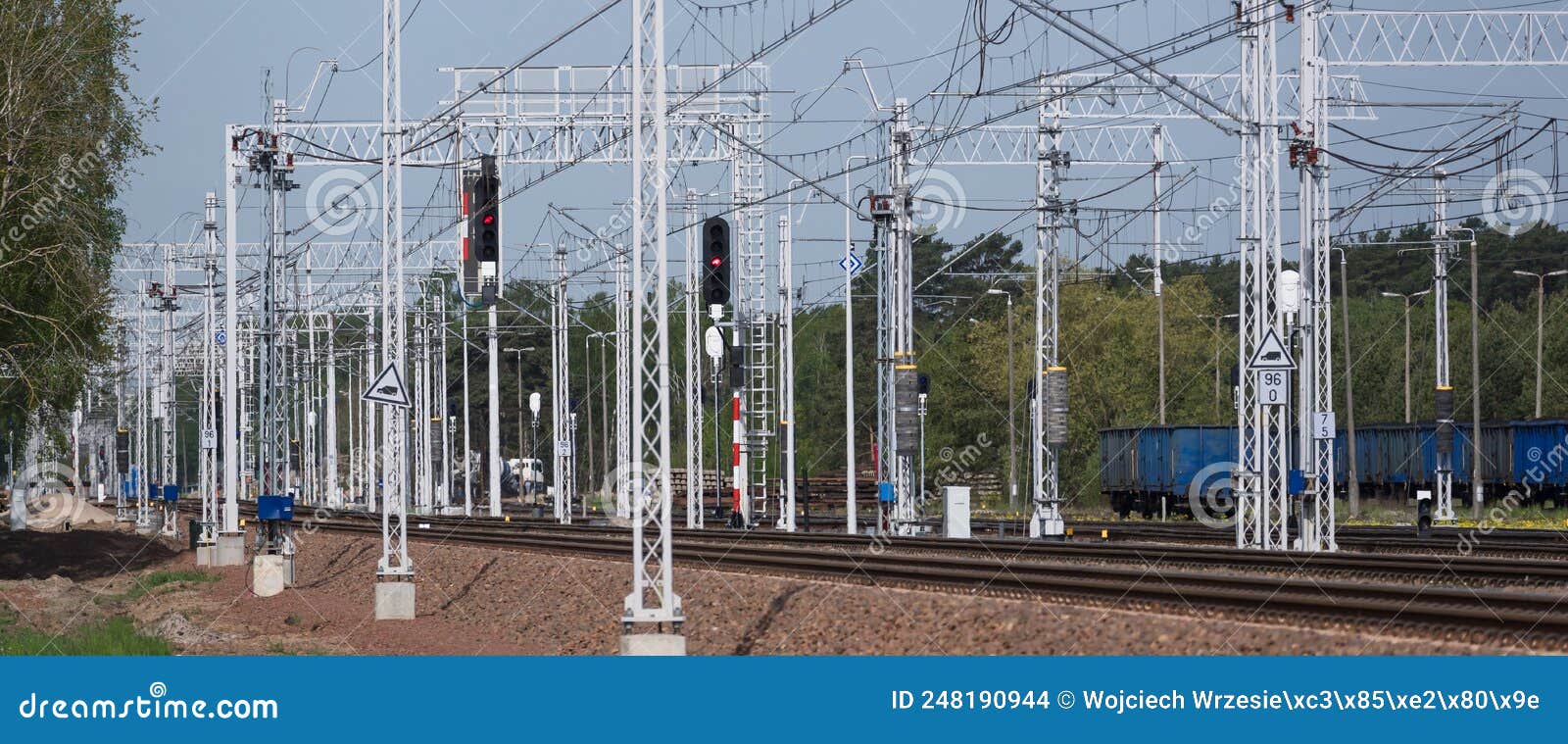 SEMAPHORE stock photo. Image of junction, peregrination - 248190944