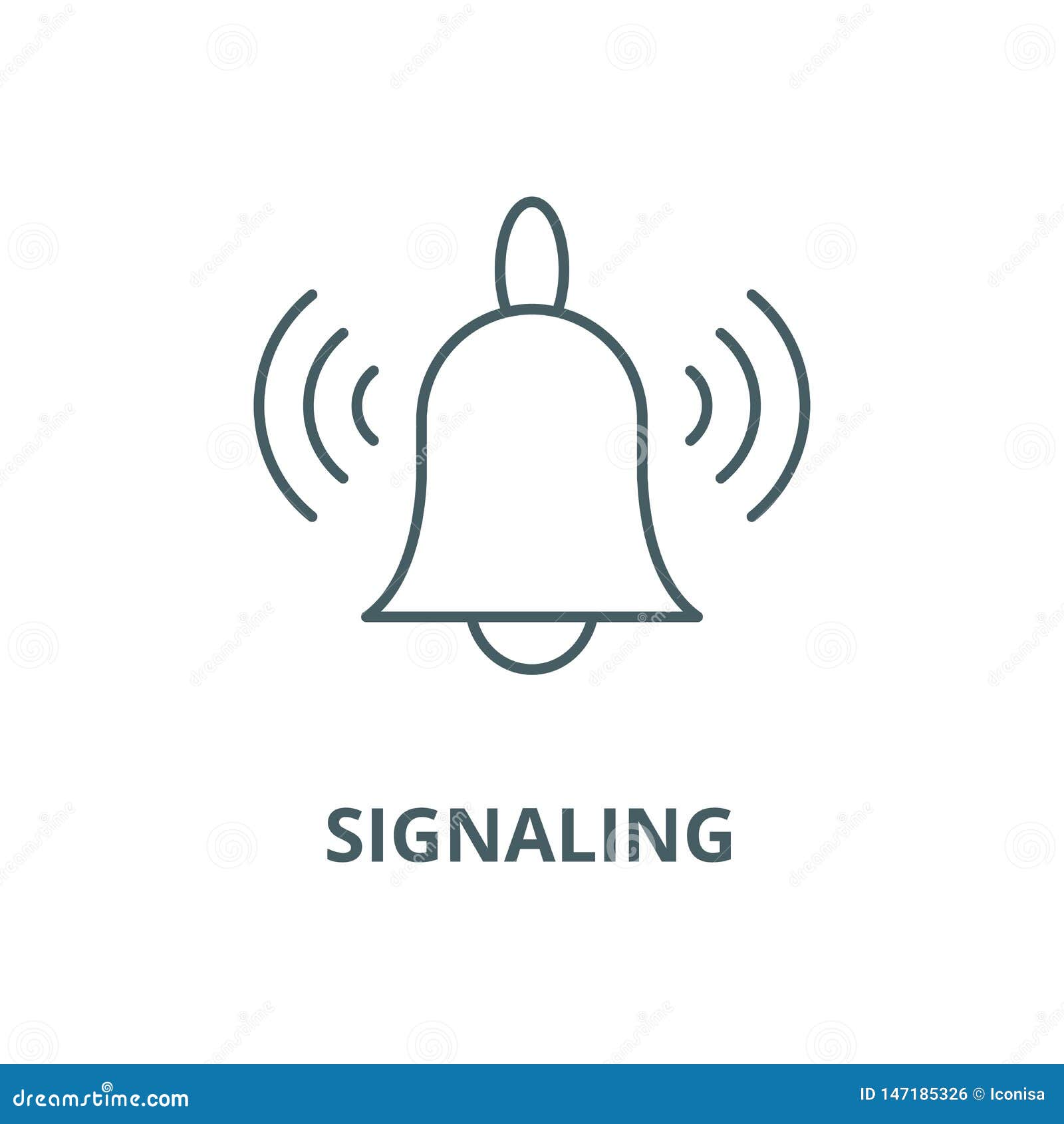 Signaling Vector Line Icon, Linear Concept, Outline Sign, Symbol Stock ... Signaling Vector Line Icon, Linear Concept, Outline Sign, Symbol Stock ...