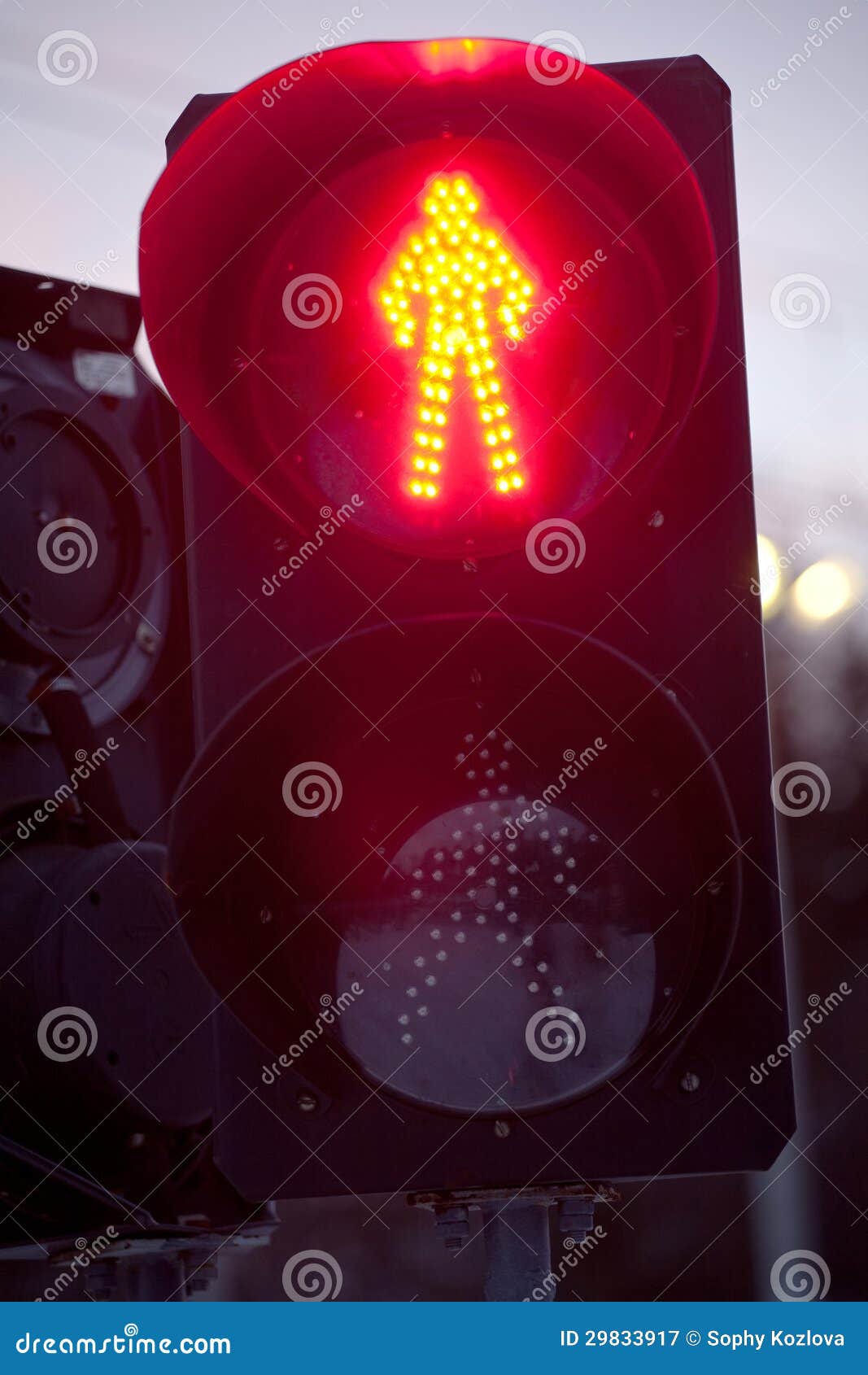 Rotes Signallicht stockbild. Bild von obacht, nahaufnahme - 29833917