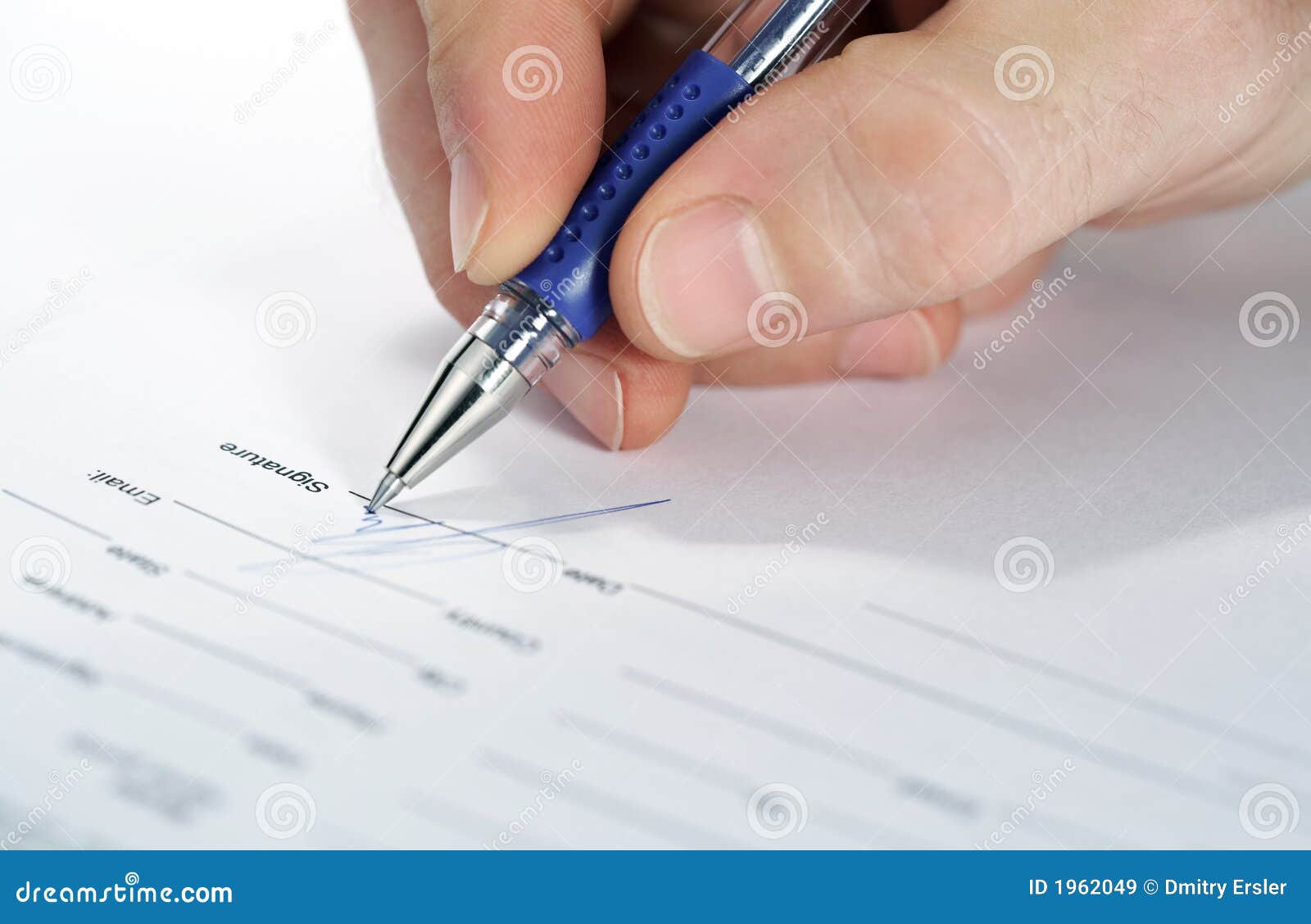 Signature stock image. Image of document, edict, paper - 1962049