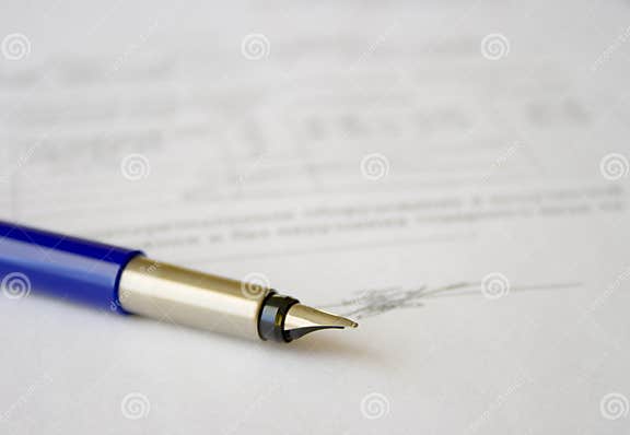 The signature stock image. Image of gold, close, page - 2005413