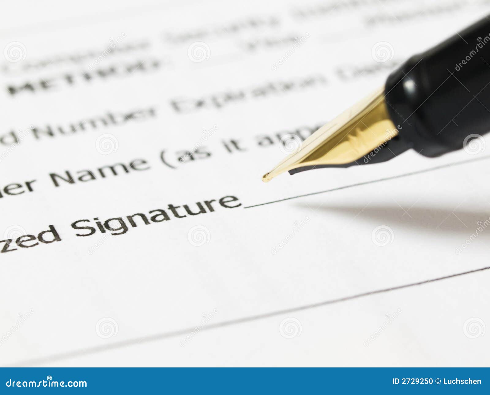 Signature stock photo. Image of black, sign, office, white - 2729250