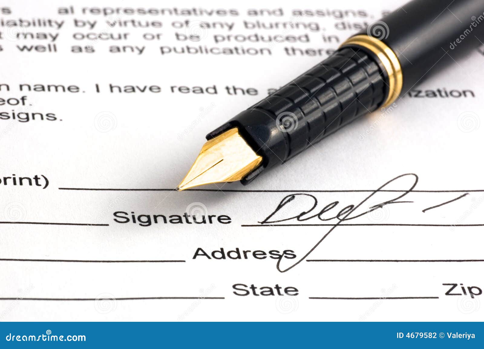 Signature stock photo. Image of trust, close, success - 4679582