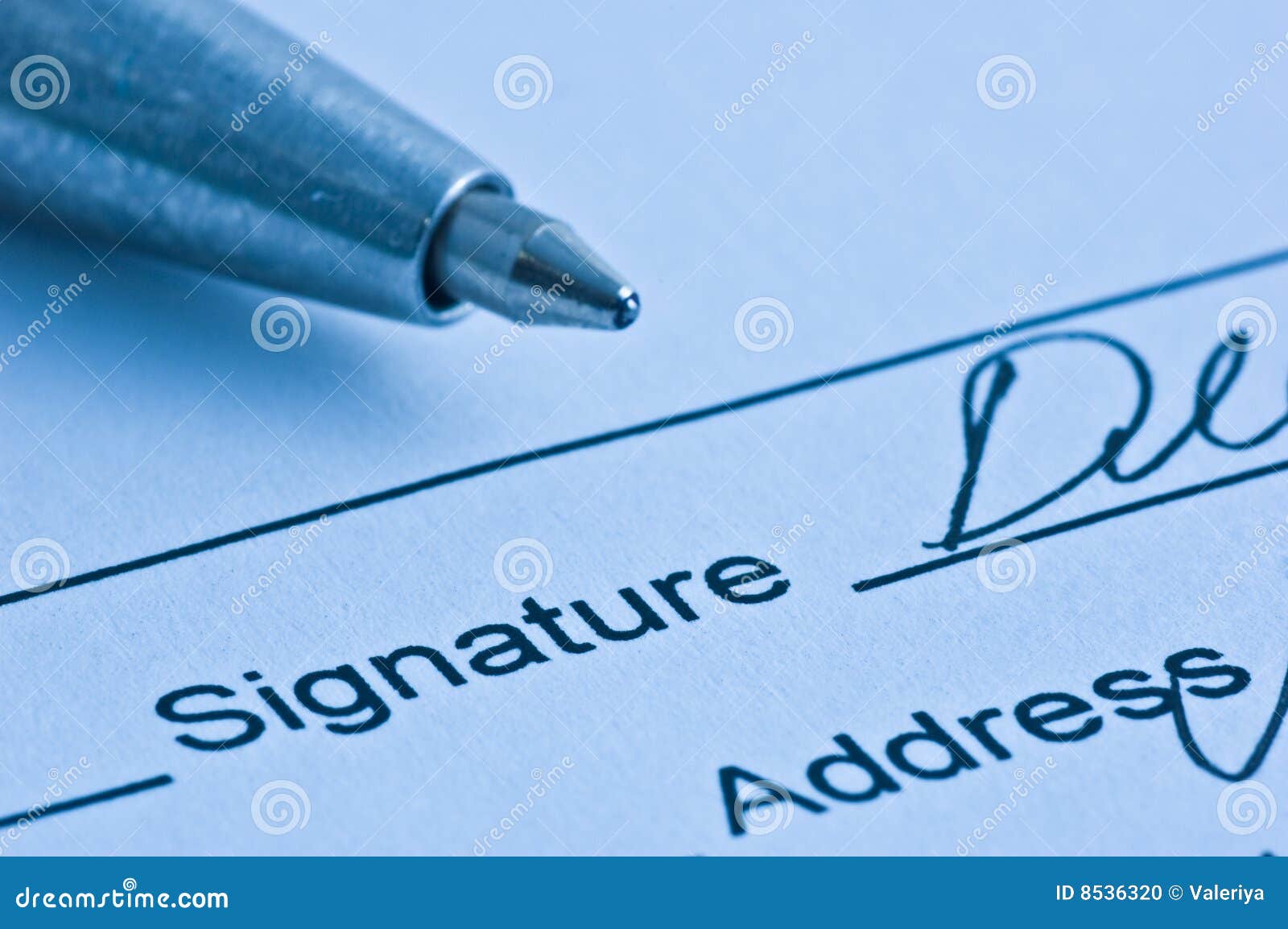 Signature stock photo. Image of system, handwriting, human - 8536320