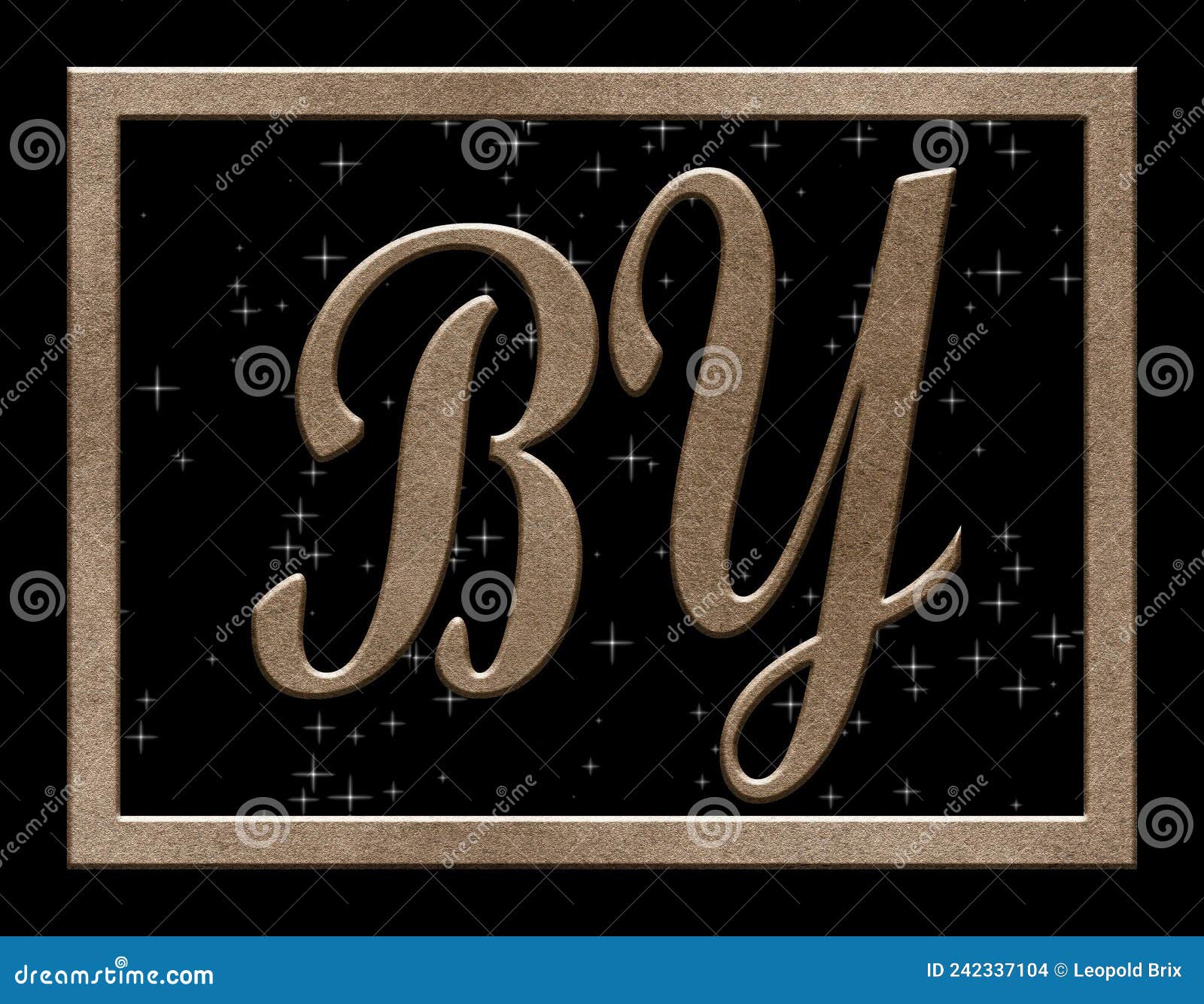 Signature by , crystal stock illustration. Illustration of crystal ...