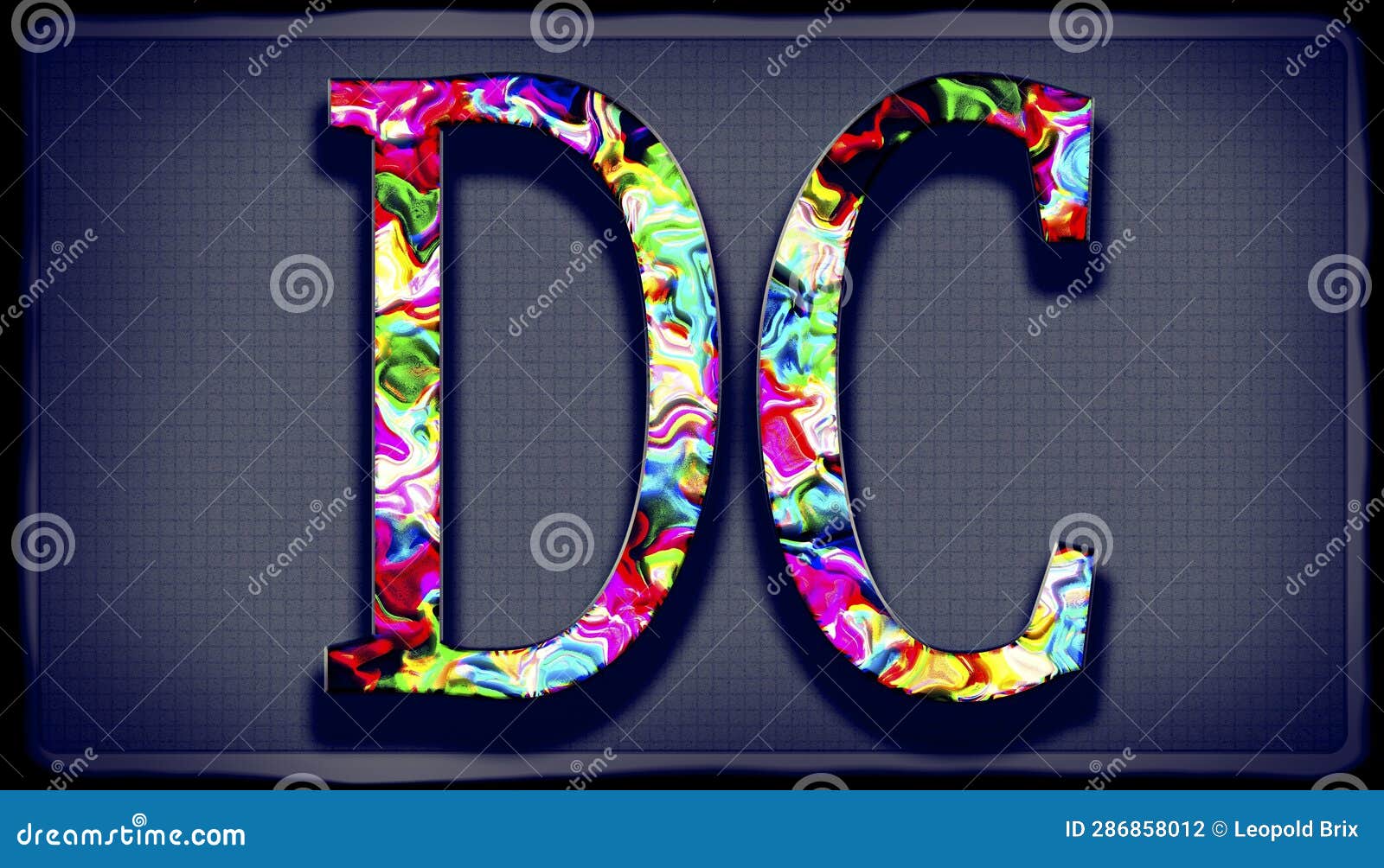 Signature DC painter rough stock illustration. Illustration of initial ...