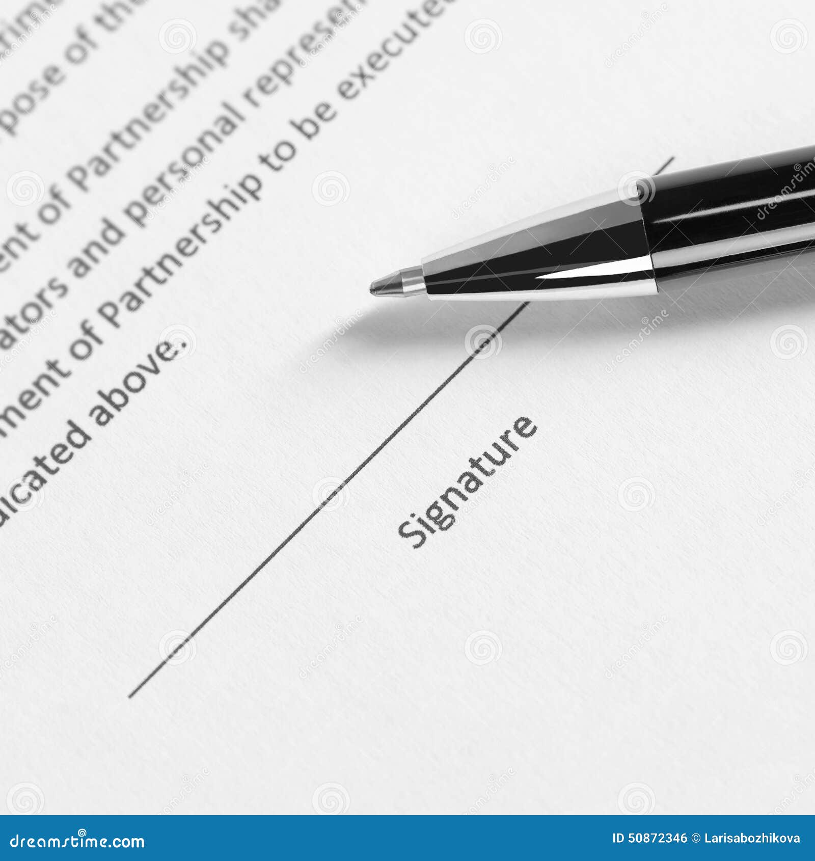 Signature stock photo. Image of application, paper, success - 50872346