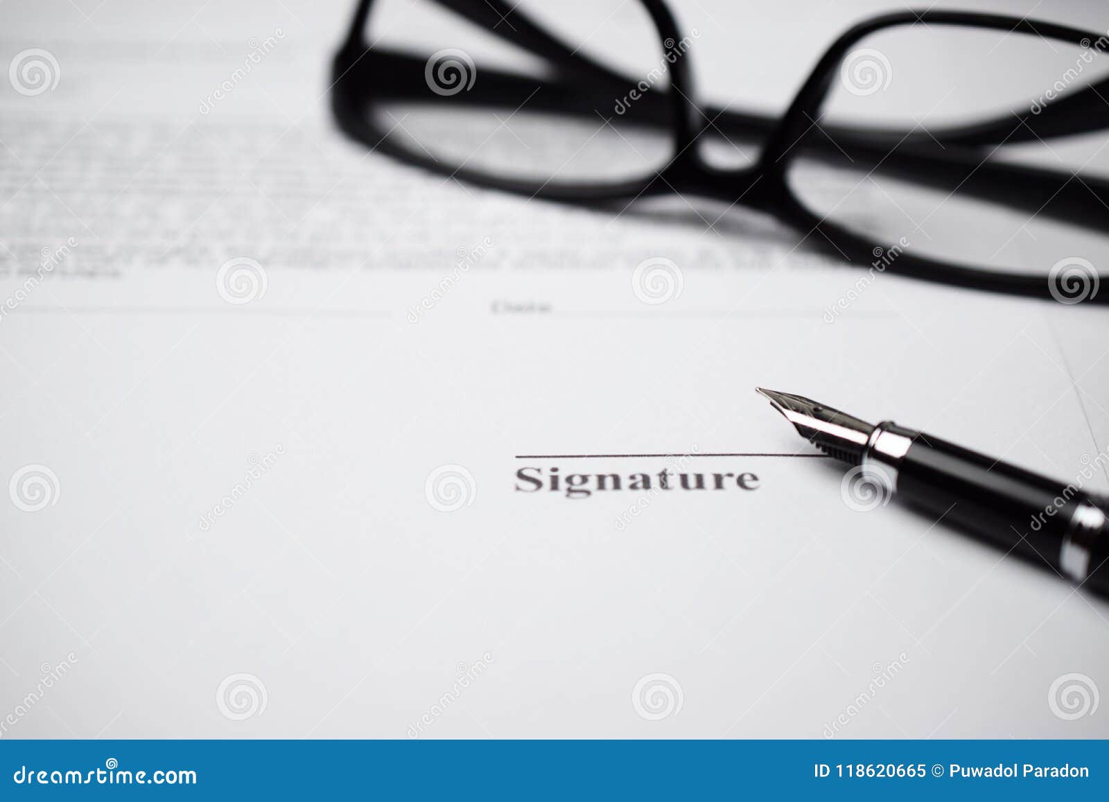 Signature a form stock image. Image of paper, working - 118620665
