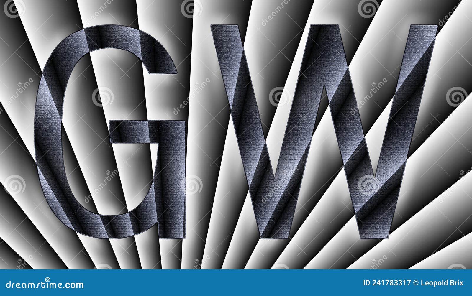 Signature GW , corner grad stock illustration. Illustration of mosaic ...
