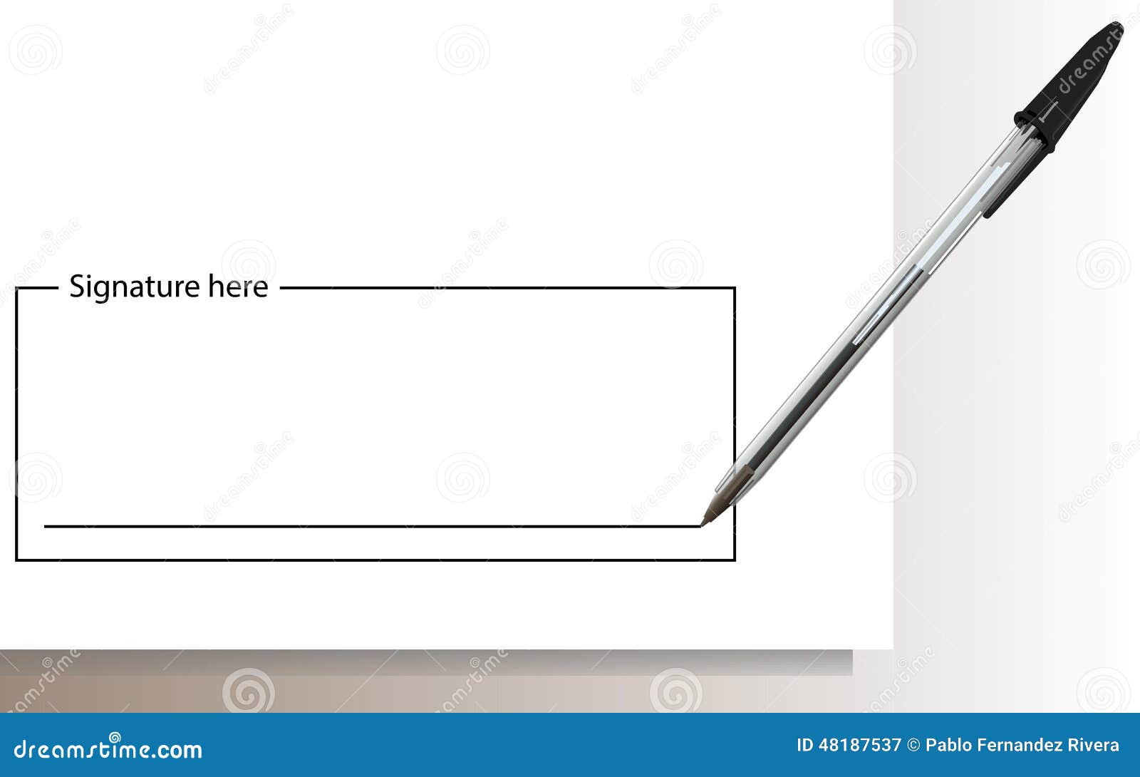 Sign Here Signature Clip Art