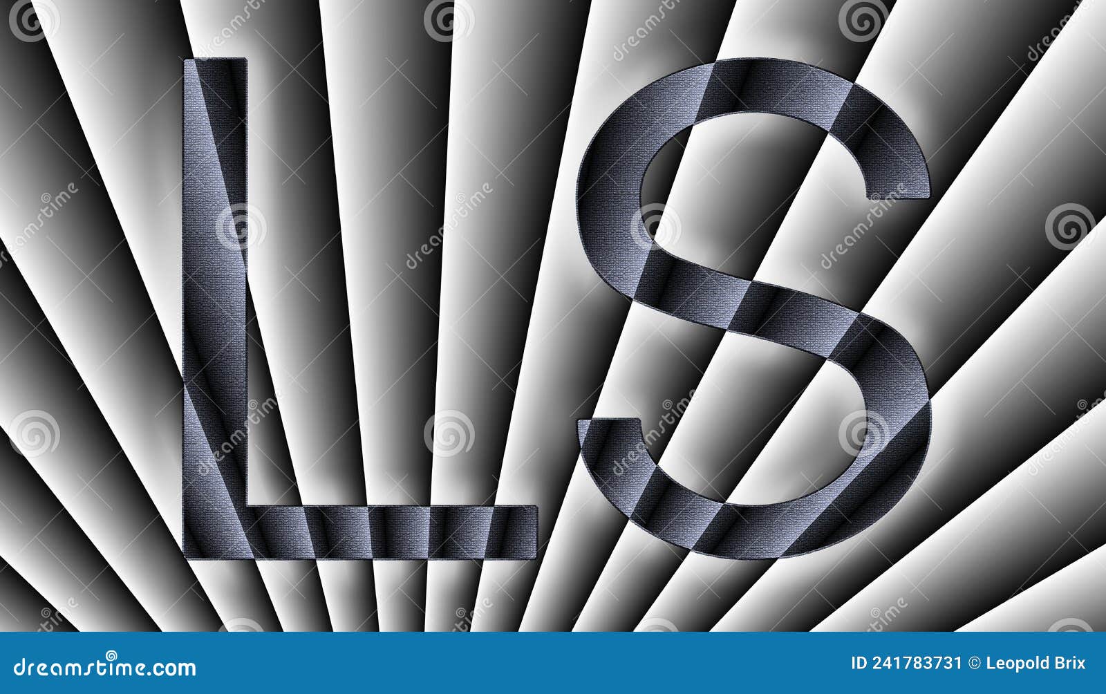 Signature LS , corner grad stock illustration. Illustration of print ...