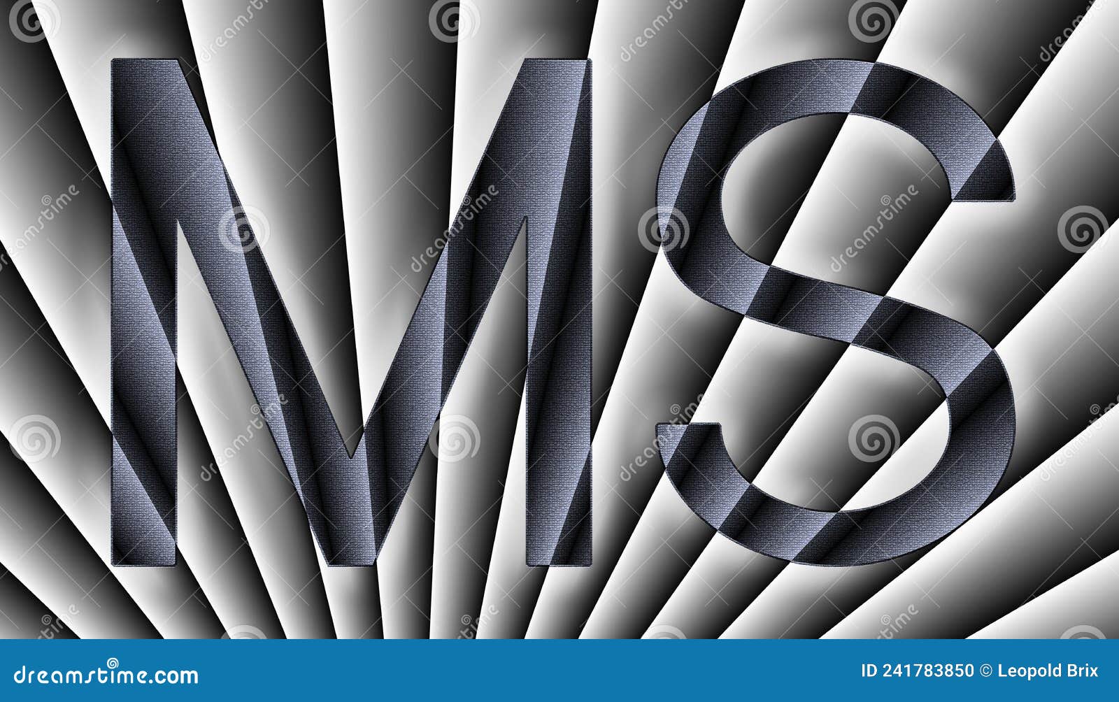 Signature MS , corner grad stock illustration. Illustration of rays ...