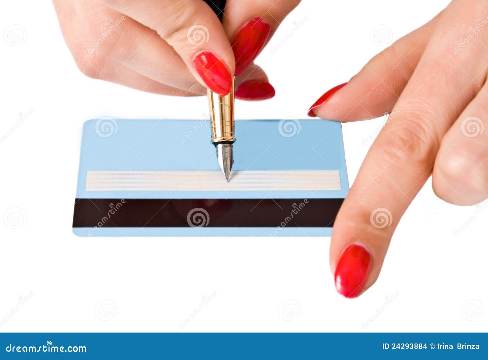 Signature on payment card stock photo. Image of authoress - 24293884